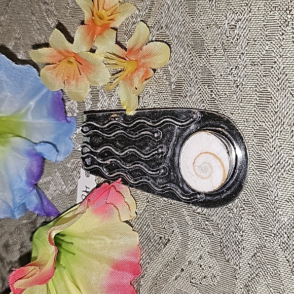 silver plated | Jewelry | New Shiva Shell Pendant | Poshmark